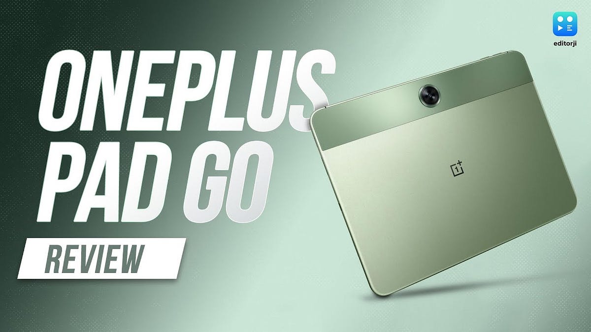 OnePlus Pad Go review: An affordable media-focused tablet - AG4Tech ...