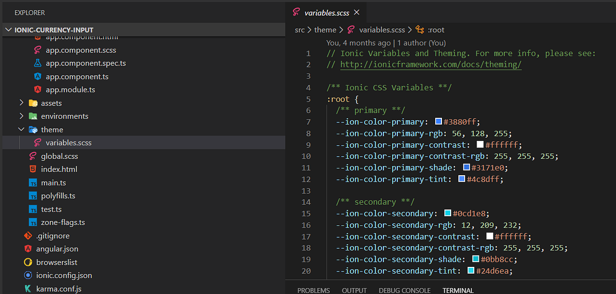 Ionic Angular Dynamic Theming Configure ServerSide | Medium