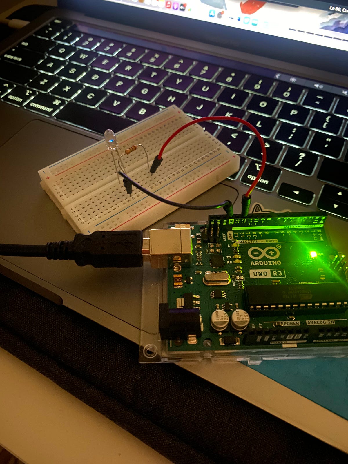 Lab Assignment #1 — Blink an External LED | by Vaishnavi Hemant | Medium