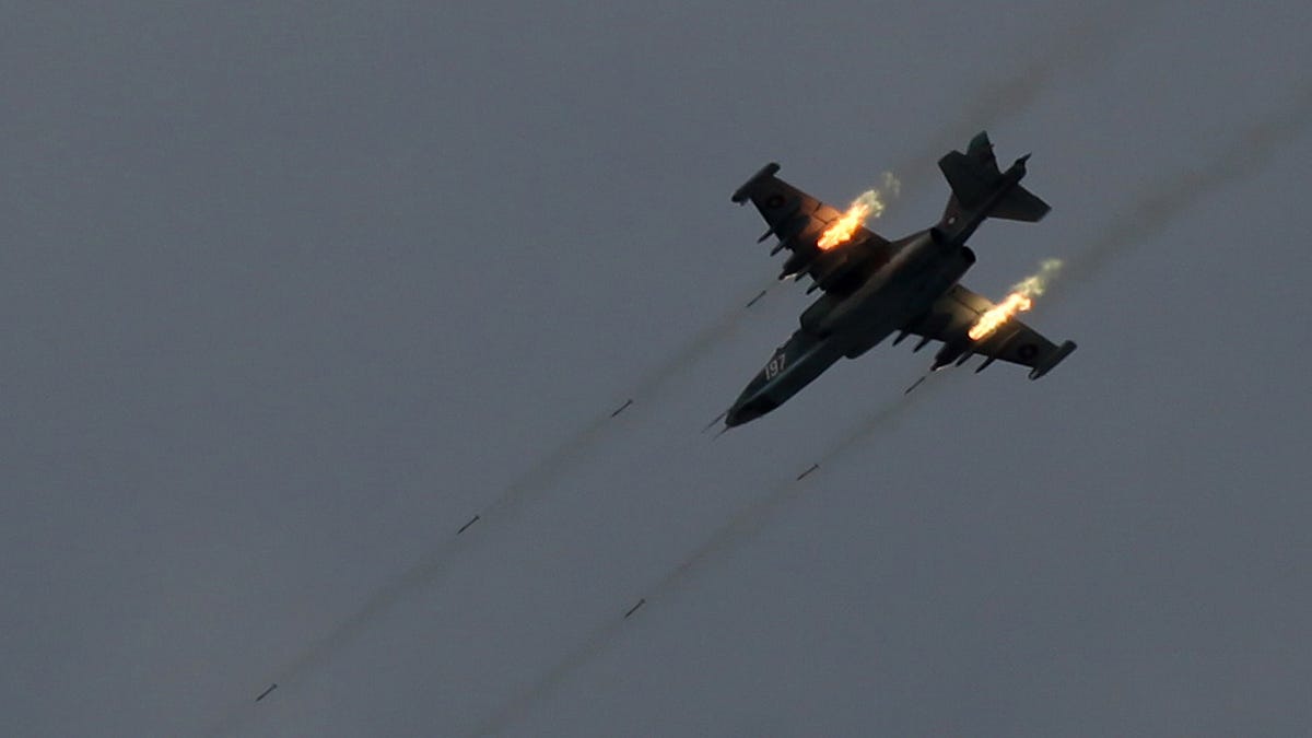 A Russian Su-25 Attack Jet Just Shot Down … a Russian Su-25 Attack Jet | by David Axe | War Is ...