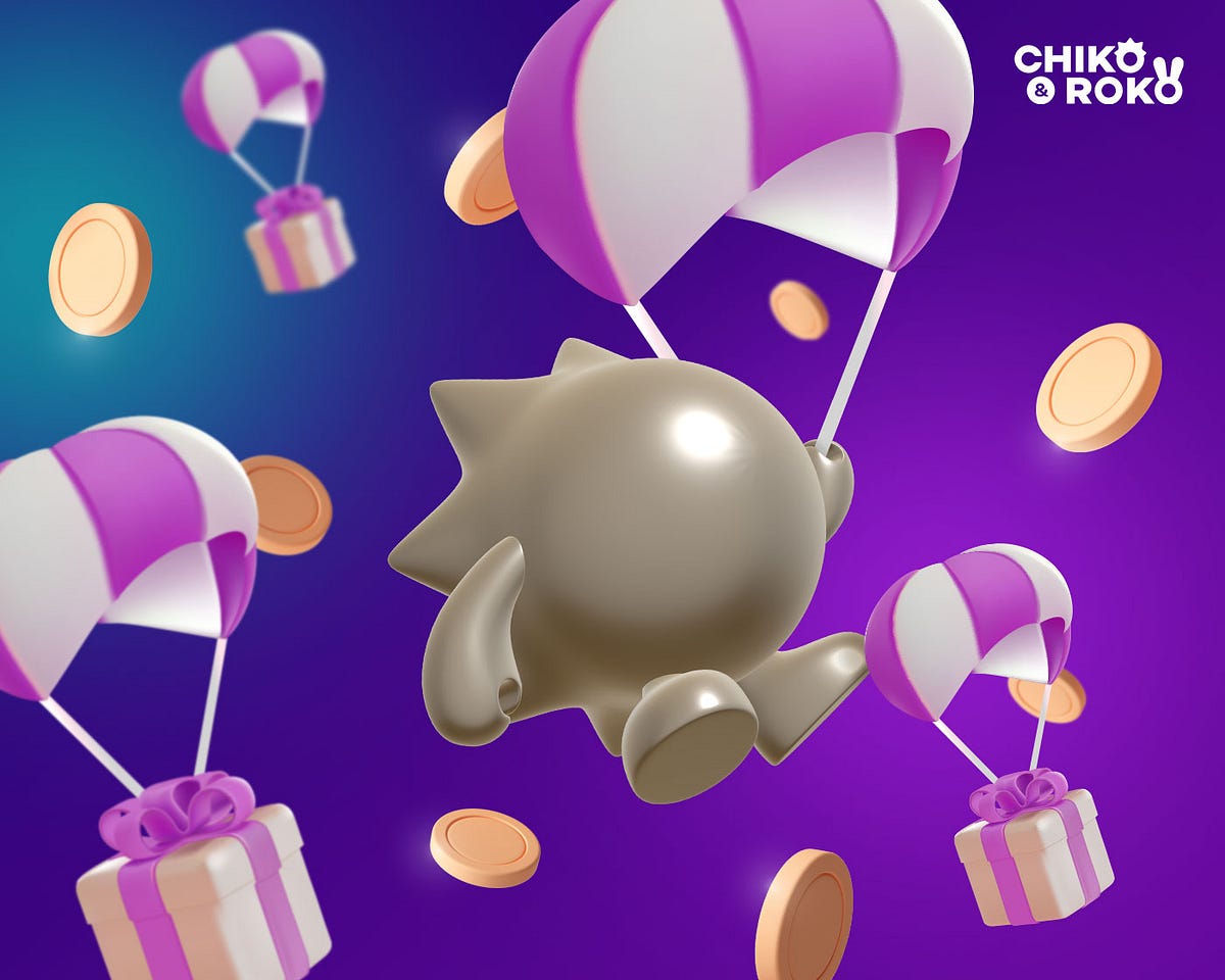 Why Does Chiko&Roko Hand Out NFTs, or What Is an AirDrop? | by ArToys | Medium