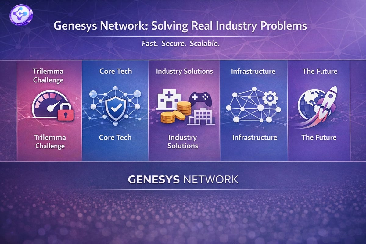 How Genesys Network Solves Problems Billion-Dollar Industries Actually ...