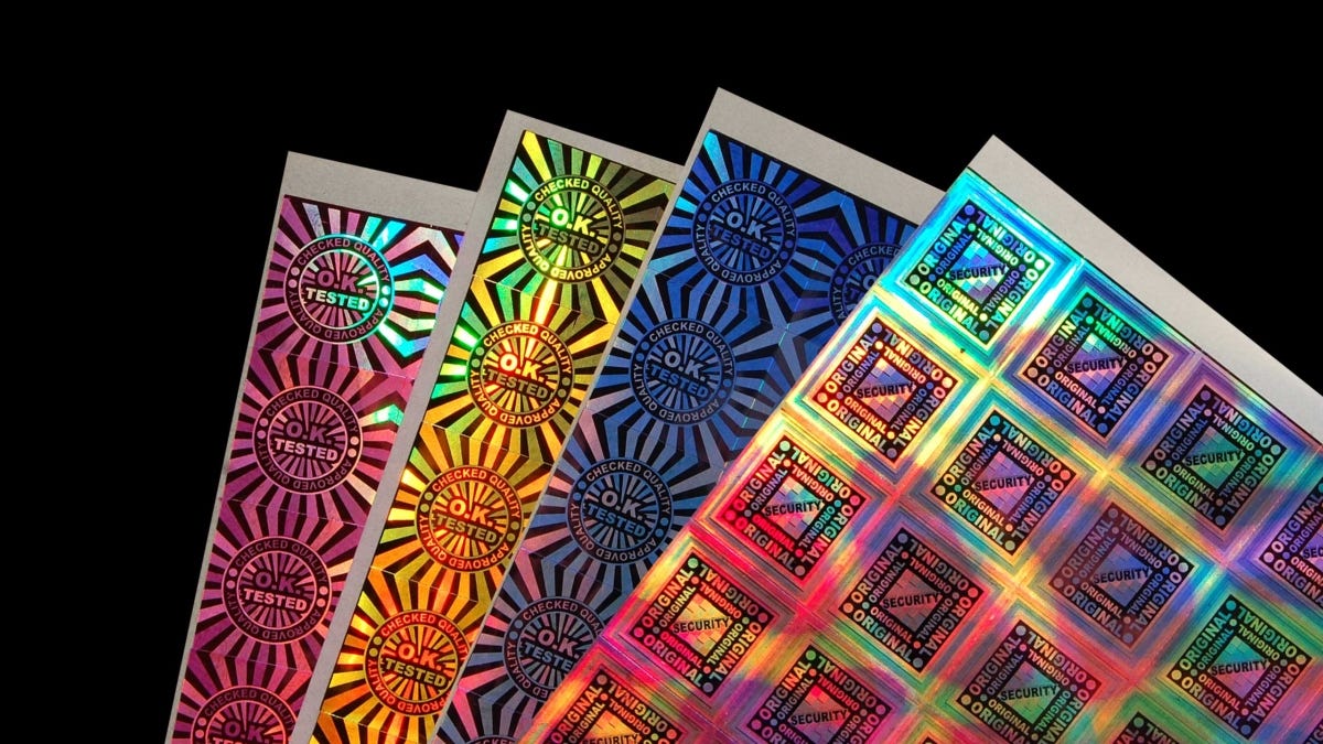 Usage of Hologram Stickers. There are several usage of hologram… | by ...