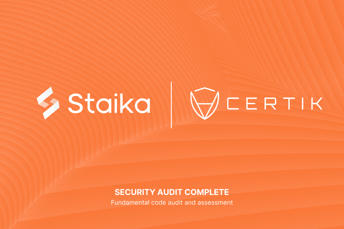 Staika Receives Certik Audit and Achieves Security Milestone | by ...