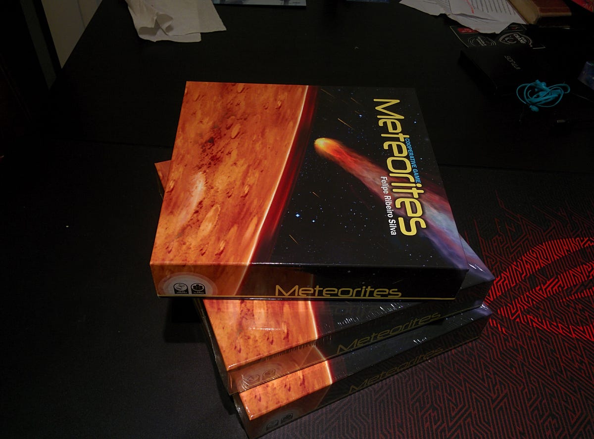 Meteorites Board Game. Personal Project — Cooperative Board… | by ...