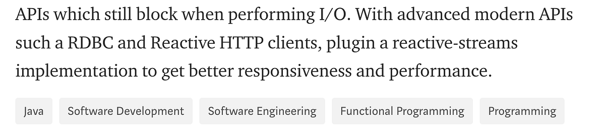 It’s tagged as Java (see screen grab below). | by John McClean | Medium