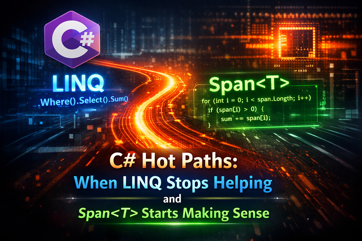 C# hot paths: when LINQ stops helping and Span starts making sense | by ...