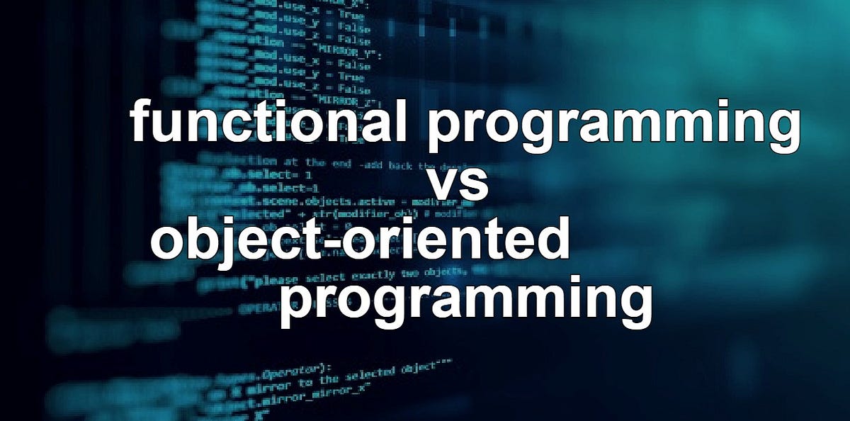 Functional Programming Vs Object Oriented Programming By Gangu