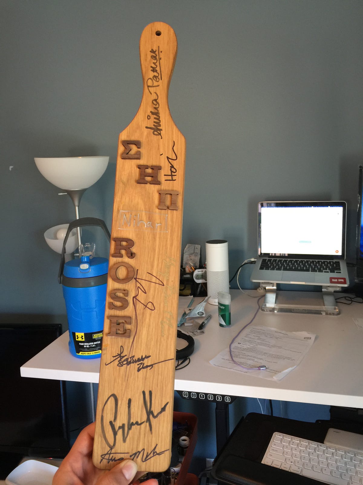 The Paddle Talk. To anyone not familiar with fraternity… | by Douglas ...