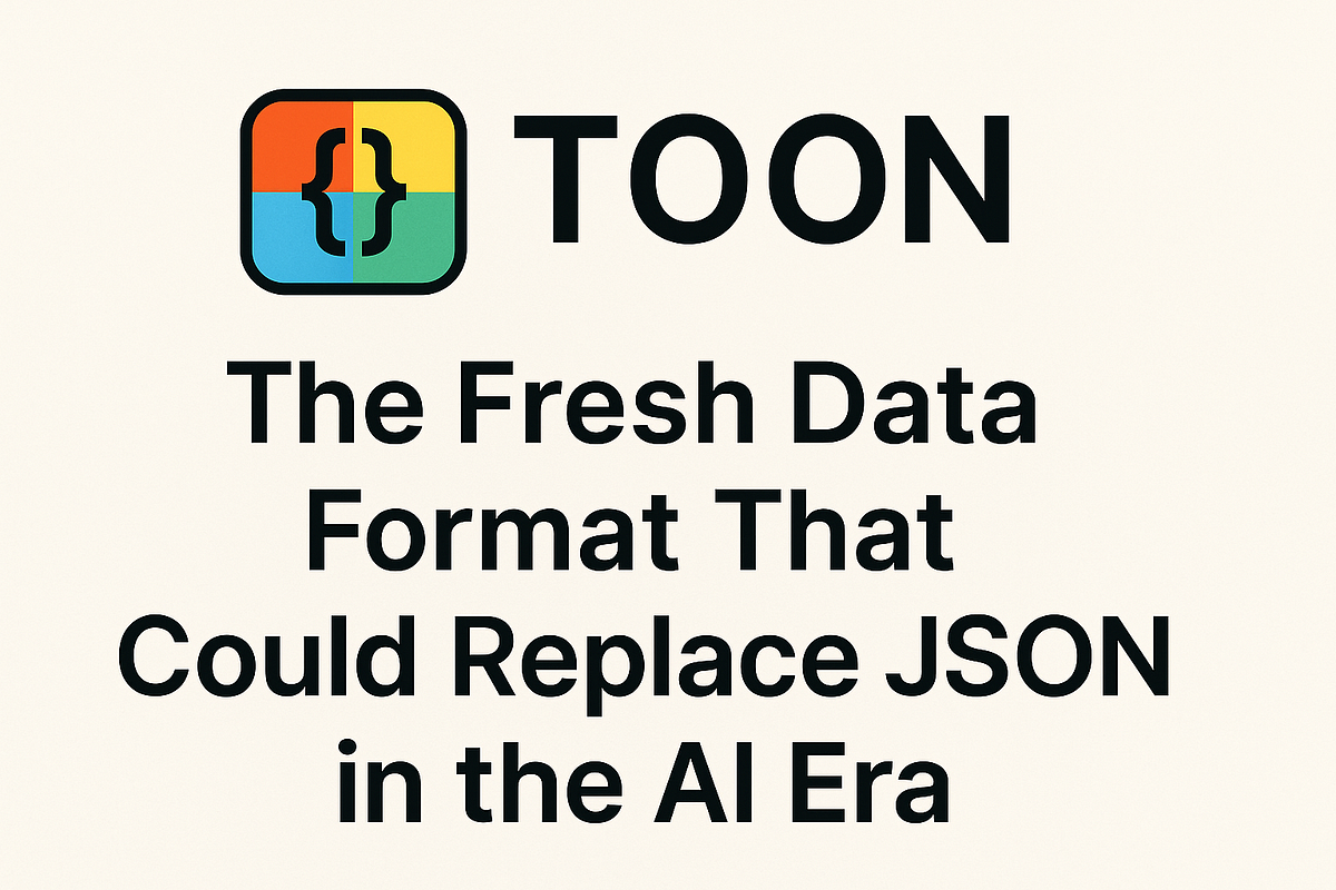 Meet TOON — The Fresh Data Format That Could Replace JSON in the AI Era ...