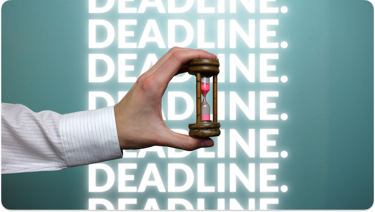 Lesson 3 — Set Your Own Deadlines | by Kainos | ILLUMINATION | Mar ...