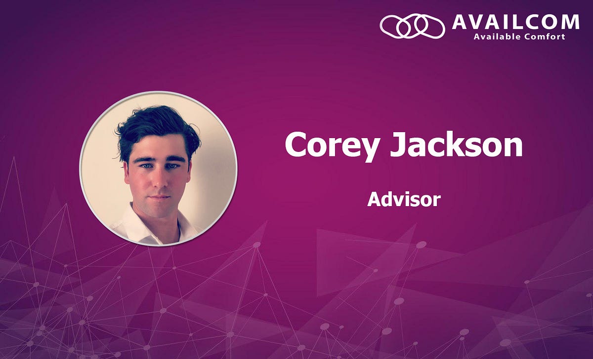 We are pleased to present our advisor — Corey Jackson. | by Availcom ...