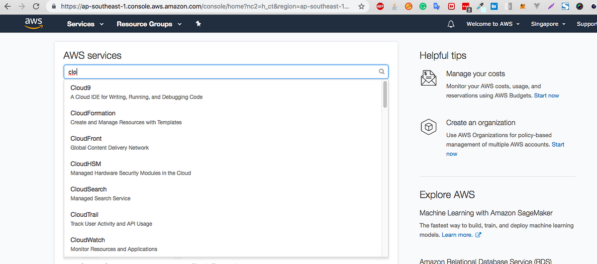 Create simple Hotel booking with Laravel part 0 :: Install Laravel on AWS cloud9 , Github ...