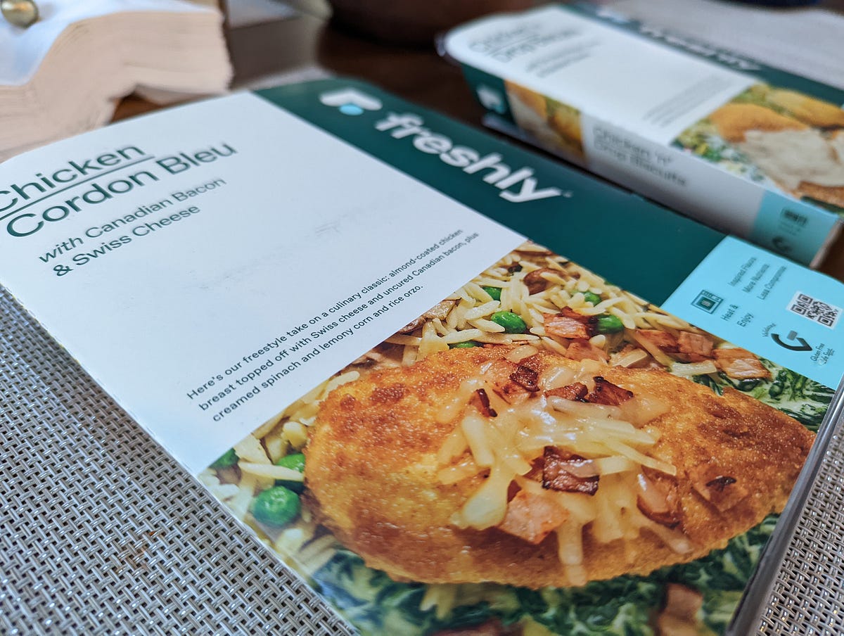 My Experience With Freshly Meals. So what’s Freshly? | by Tim X | Medium