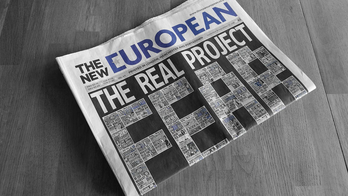 ‘Pop-up’ newspaper The New European: Can print be more agile than ...