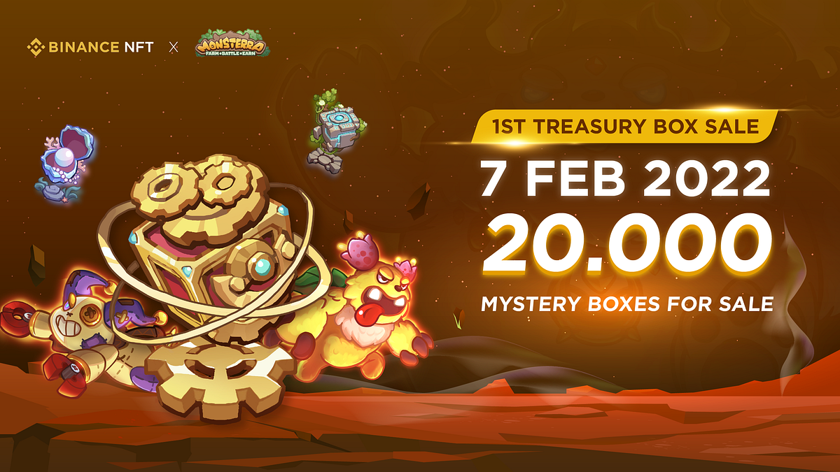 Binance NFT x Monsterra Treasury Box Campaign Begins Feb 7th, 2022 | by ...