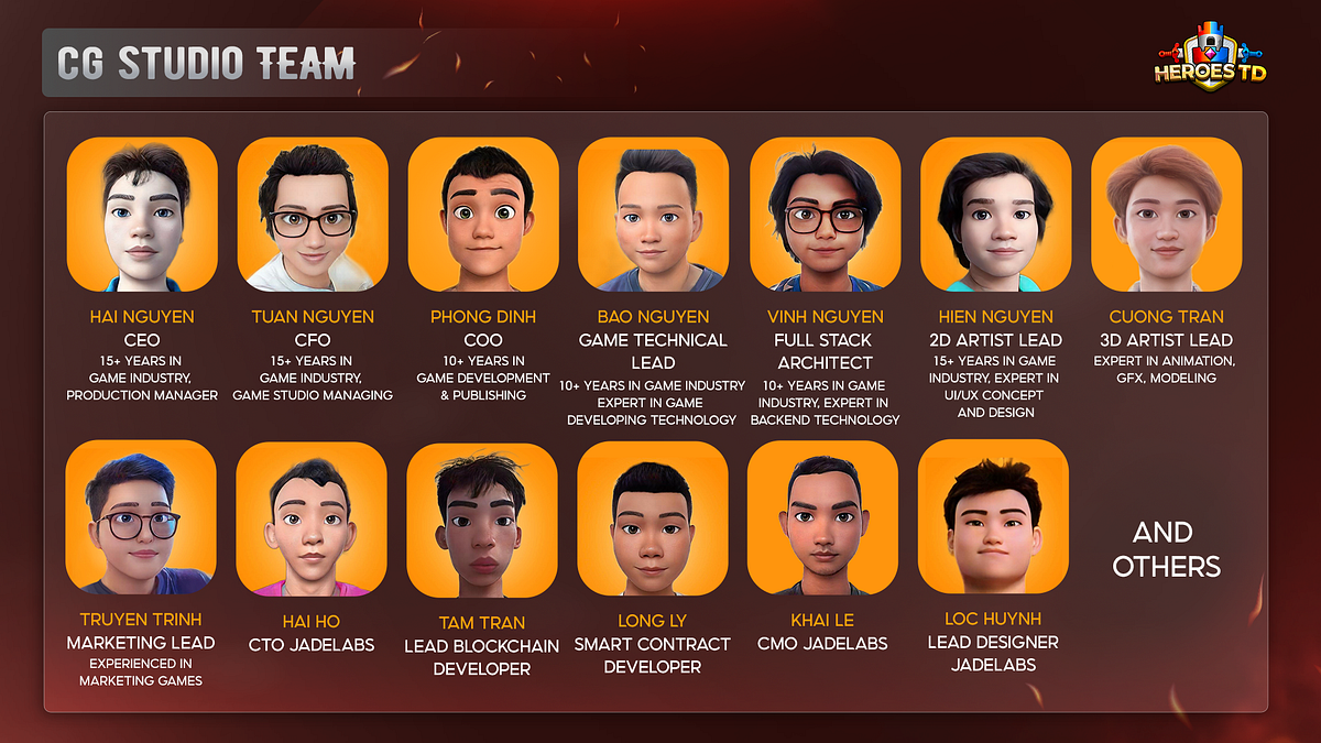 CG STUDIO TEAM — THE CREATORS OF HEROES TD | by Heroes TD | Medium