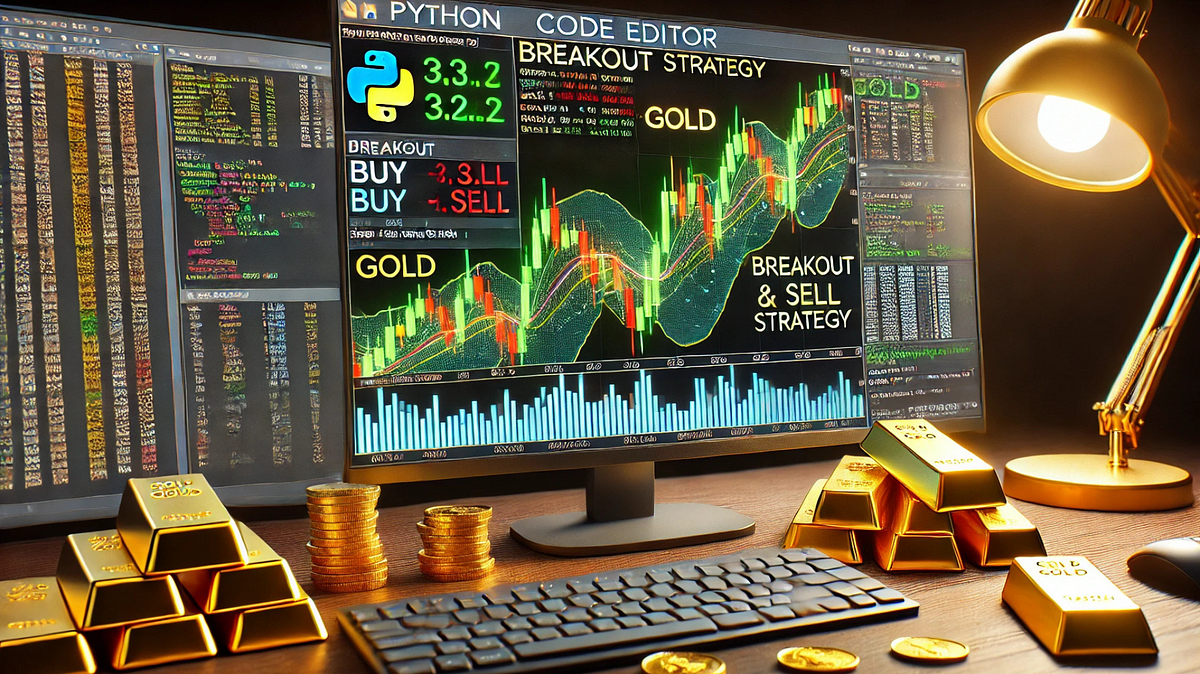 Break The Market Building A Python Breakout Strategy With Live Gold Data By Kevin Meneses