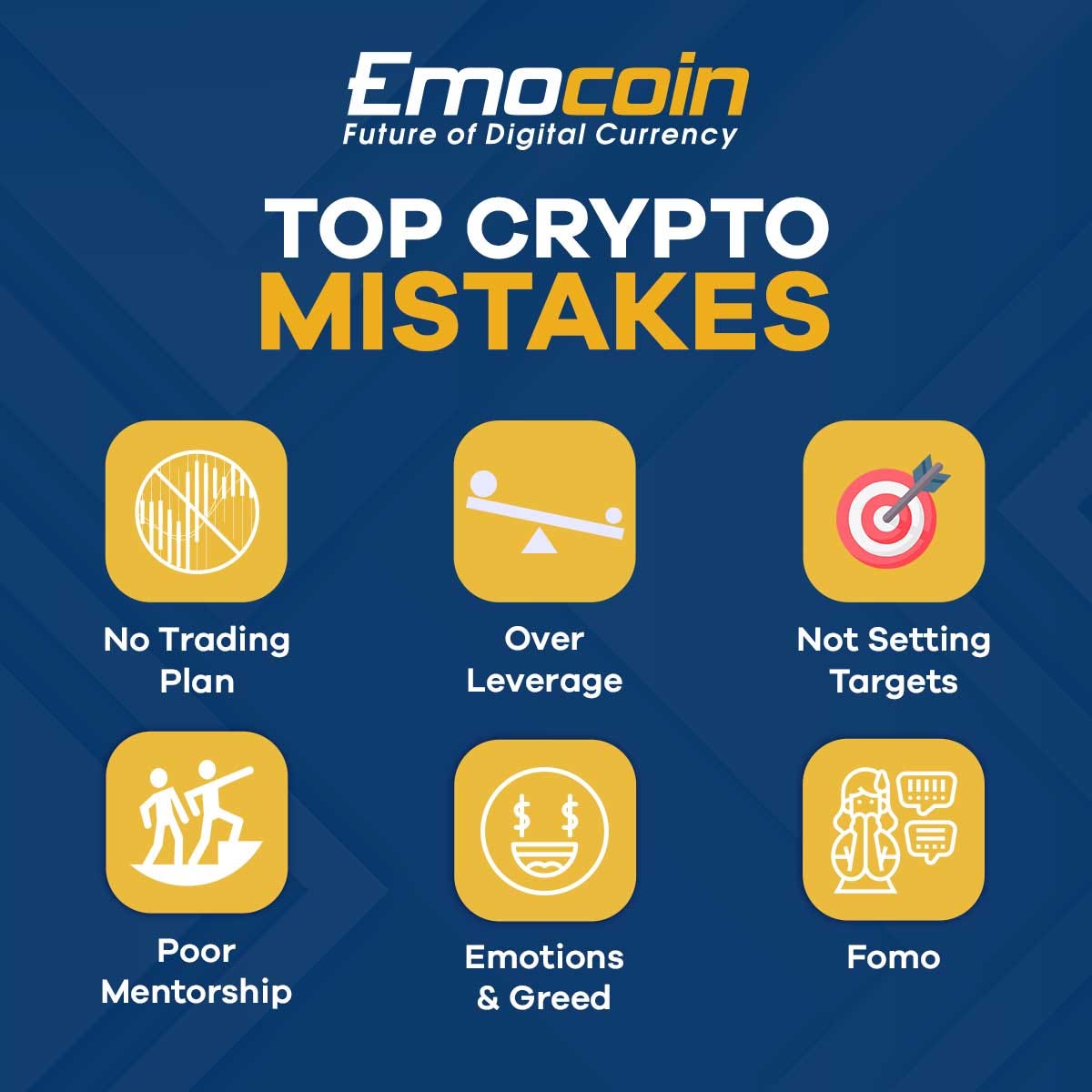 Do you know the most common Crypto Mistakes? - Emo Coin - Medium
