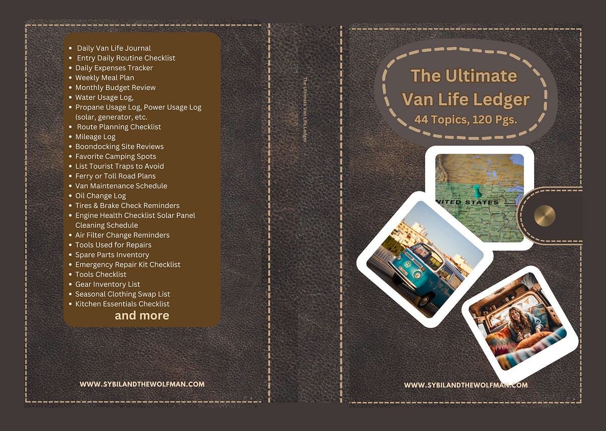 Why Every Van Lifer Needs a Logbook (and How the Van Life Ledger Makes ...