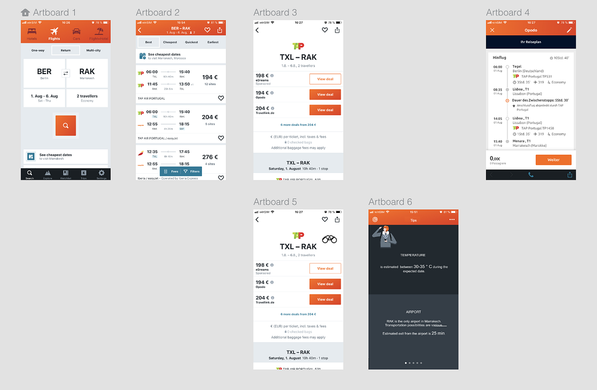 Usability Test — Kayak App Redesign | by Duygu Kaban | Medium