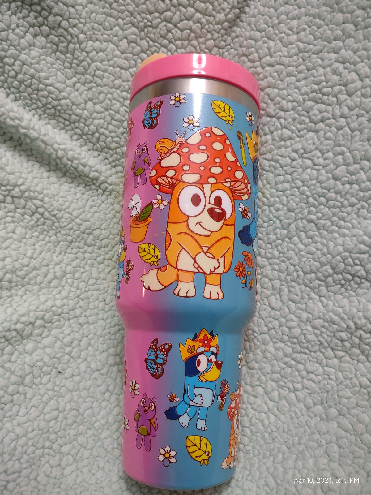 Bluey and bingo cottage core 40 oz tumbler | by Tracy Thomas | Jul ...