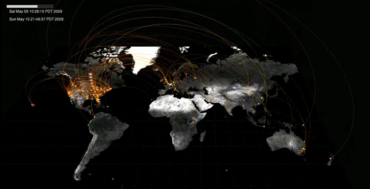 Human [Living] Data. Jer Thorp: Numerical Artist | by Hannah Cain | Medium