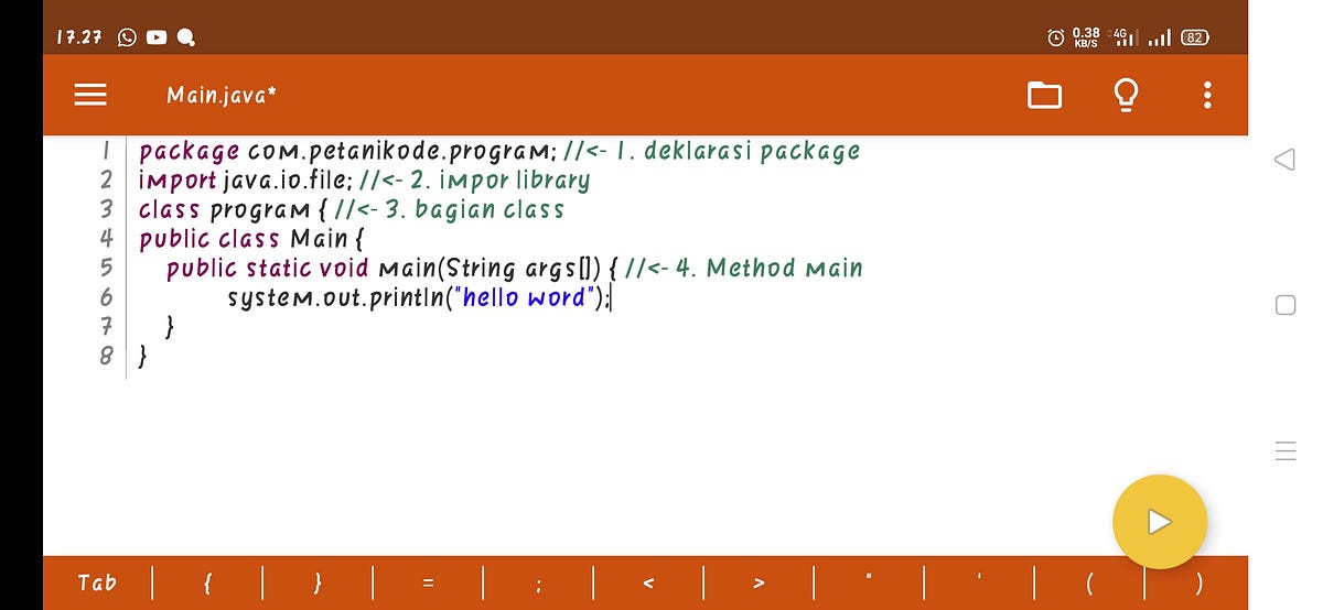 Memahami Struktur dan Aturan Penulisan Sintaks Java ( bagian 1 ) | by ...