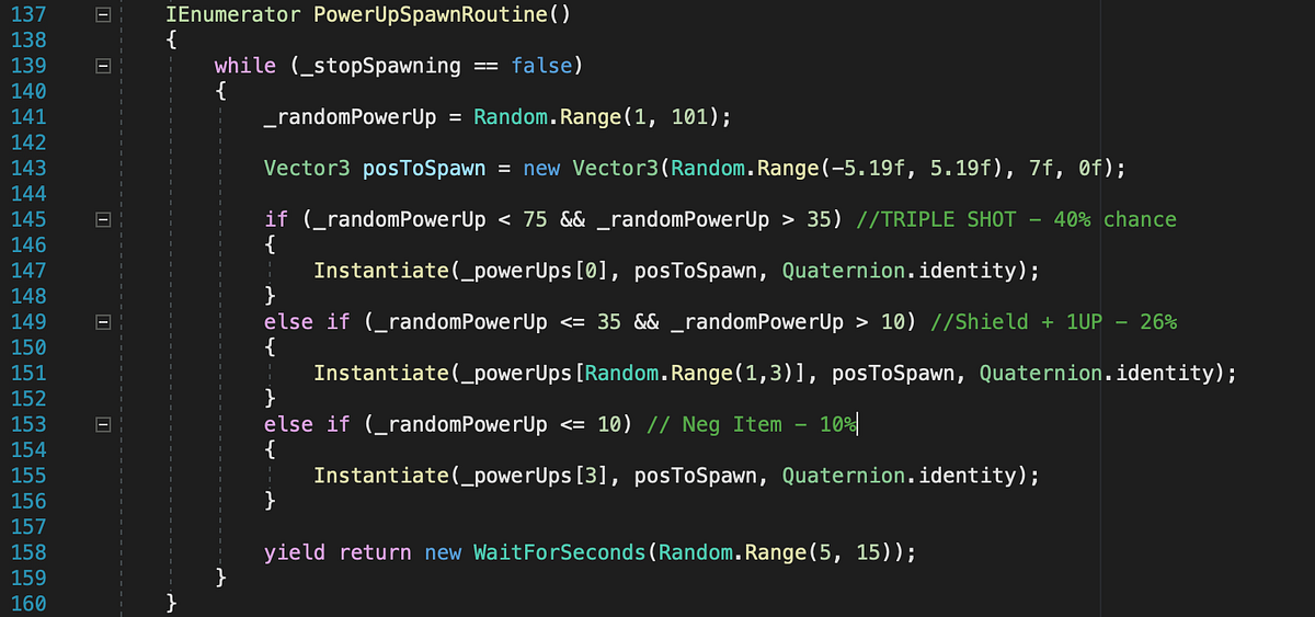 Balanced Item Spawning In Unity. I have an spawn manger that spawns… | by Dustin Musser | Medium