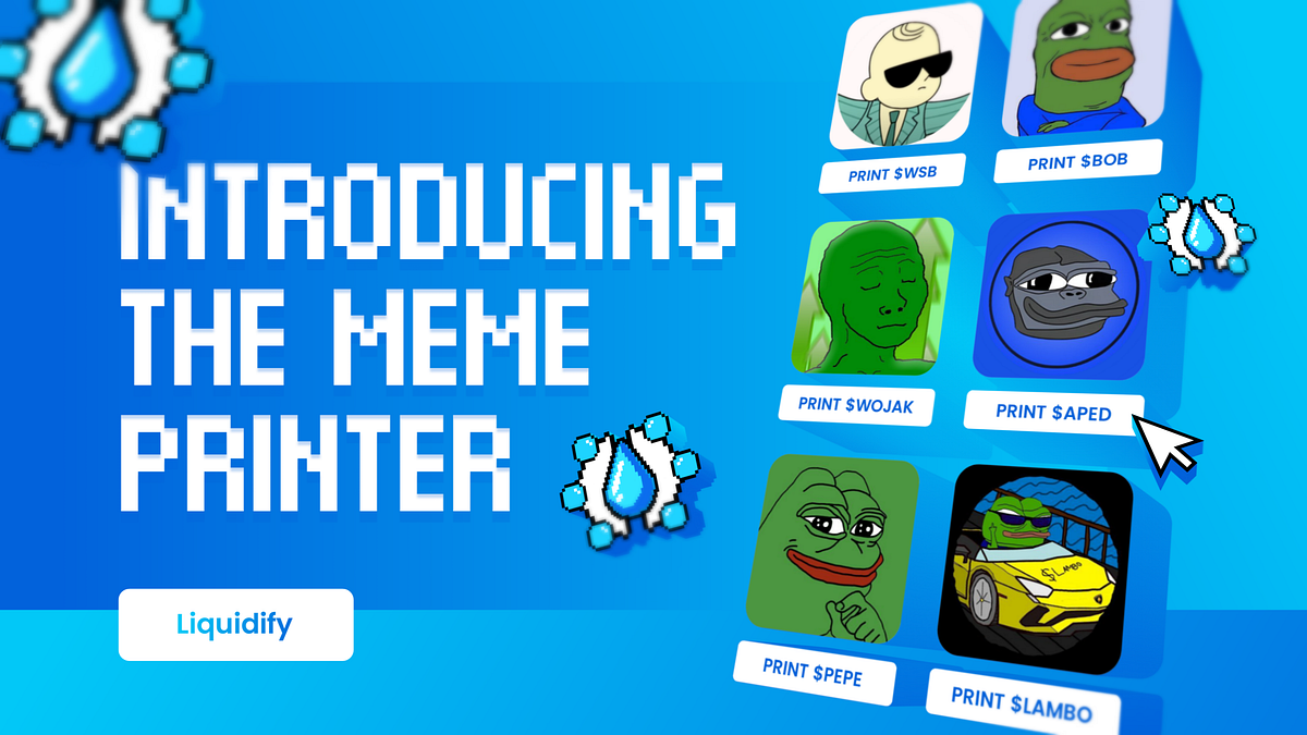 Introducing the Meme Printer. A new protocol has just landed on $ETH ...