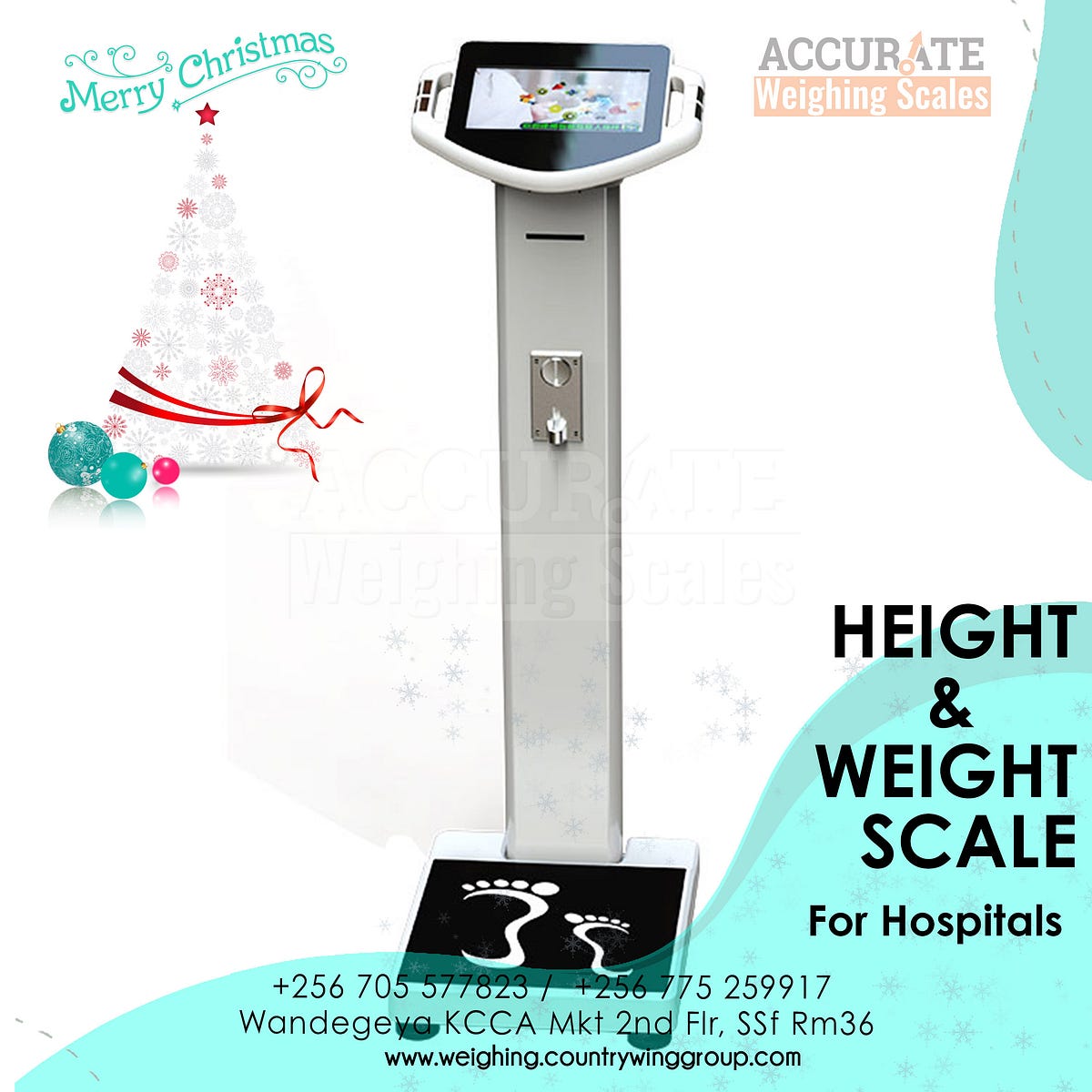 Body Height And Weight Digital weighing scale in Kampala - Secahealth - Medium