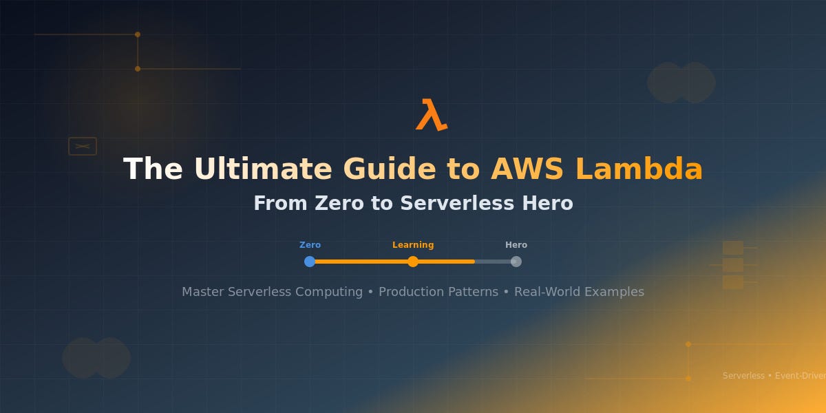 The Ultimate Guide to AWS Lambda in 2025: From Zero to Serverless Hero | by Kanav Gathe | Jun ...
