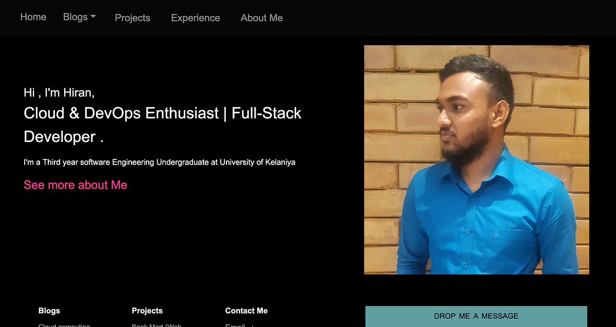 My fully Automated Portfolio website using MERN Stack and CI/CD | by ...