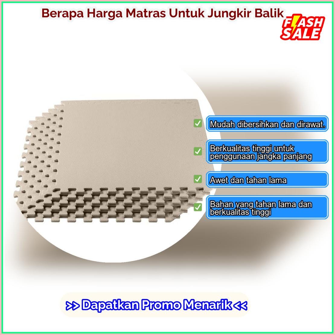 Berapa Harga Matras Untuk Jungkir Balik - Matras Pabrik - Medium