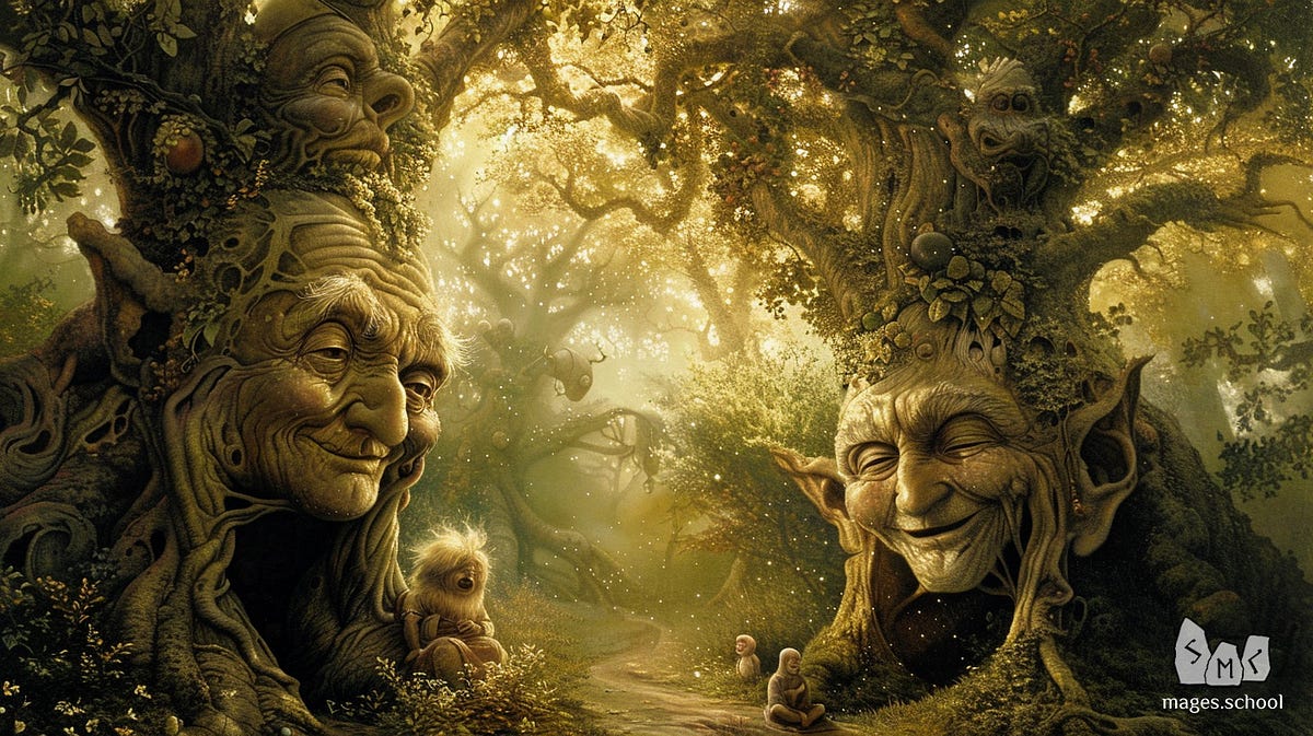 Strange Human-Like Creatures In Visions | by Menshikova School | Medium