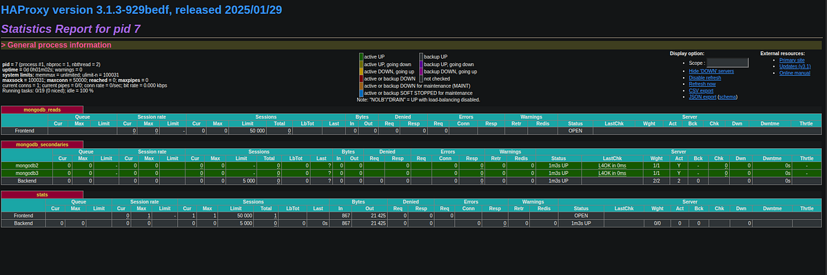 Load Balancing MongoDB Reads with HAProxy and Docker | by Azita Abdollahi | Medium