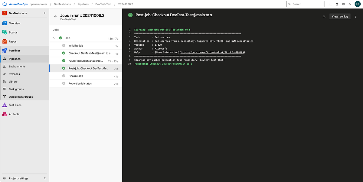 Deploying Your Application to a DevTest Labs VM Using Azure DevOps ...