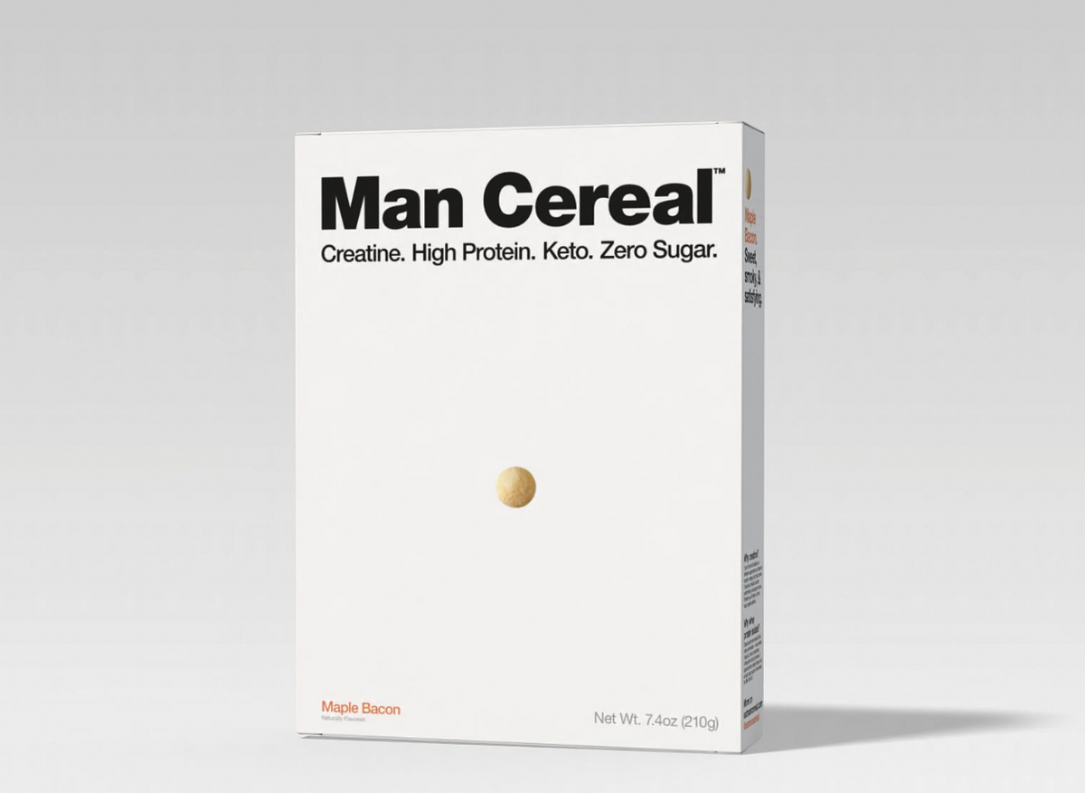 First Ever Creatine Cereal released by Man Cereal | by Shelflifestory ...