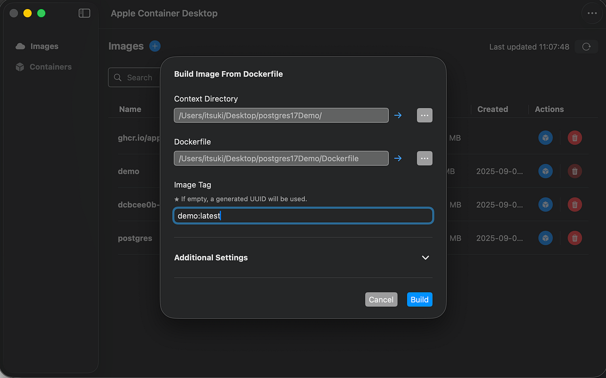 Little Update on My Apple Container GUI! | by Itsuki | Medium