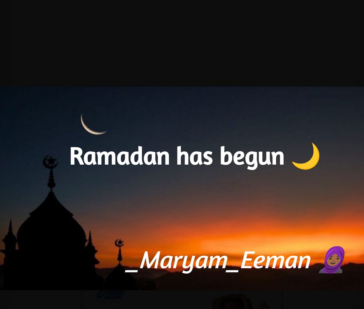 Ramadan Day 1 _ A Journey Begins 🌙 | by Maryamismaeel | Mar, 2025 | Medium