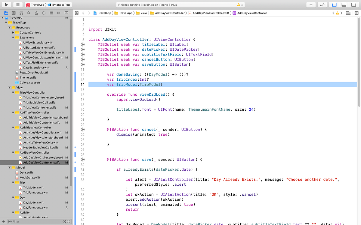 【iOS APP-swift自學#31】學會驗證重複的值並出現alert_附圖文步驟 | by Whale Miracle | Medium