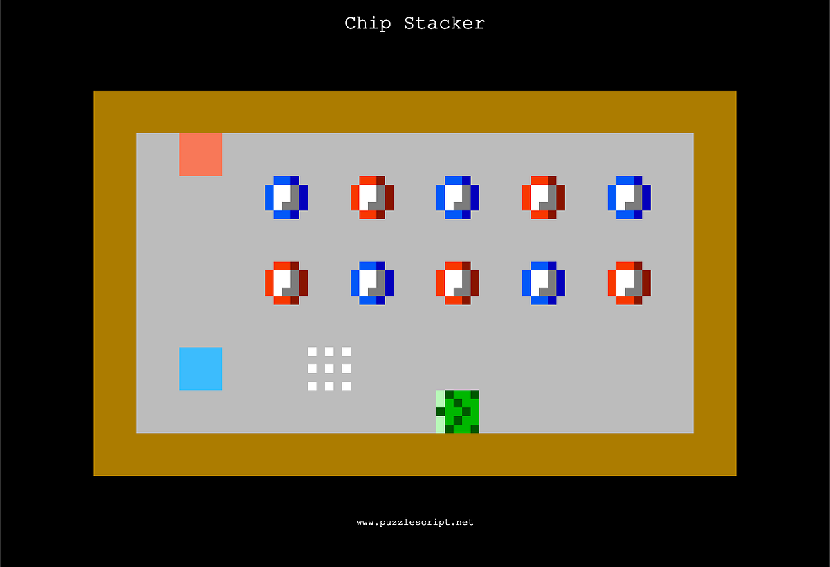 Chip Stacker. Another simple puzzlescript boggler… | by Matt Ventre ...