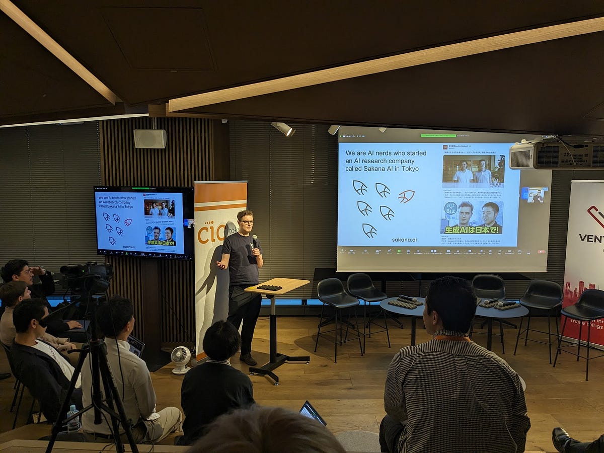 Memo: Talk session that includes Sakana AI founder, Llion Jones. | by ...