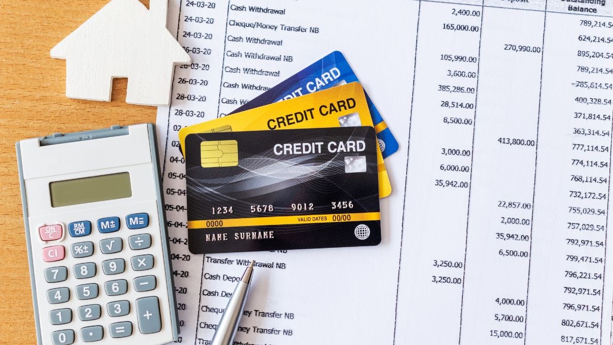 What factors are included in the Credit Card Calculator and its various ...