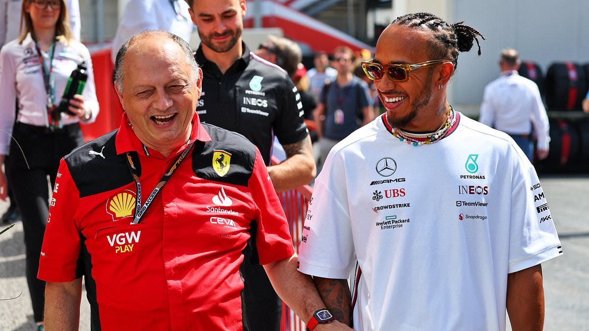 Stevenage to Scuderia. Lewis Hamilton is moving to Ferrari… | by Wheel ...
