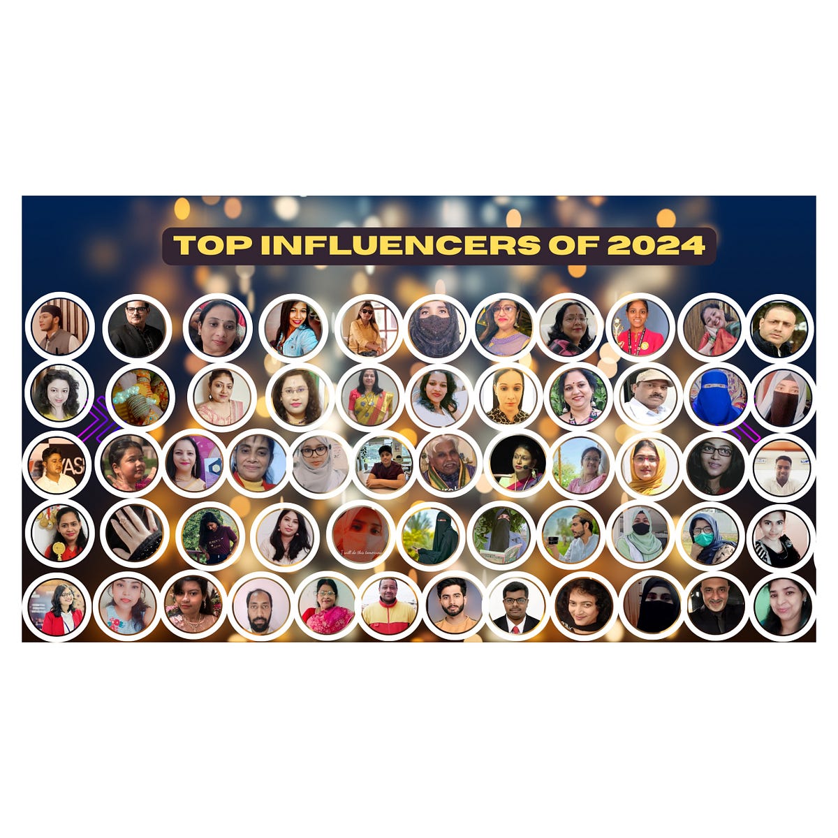 Top Influencers of 2024. TOP INFLUENCERS OF 2024 | by Global Literary ...
