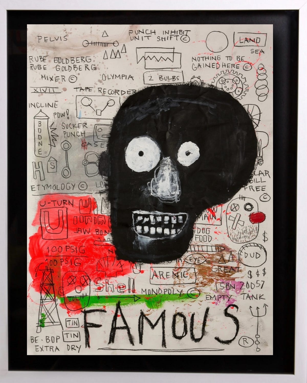 Famous Red: Basquiat’s Self Portrait in Words, Signs, and Silence | by ...