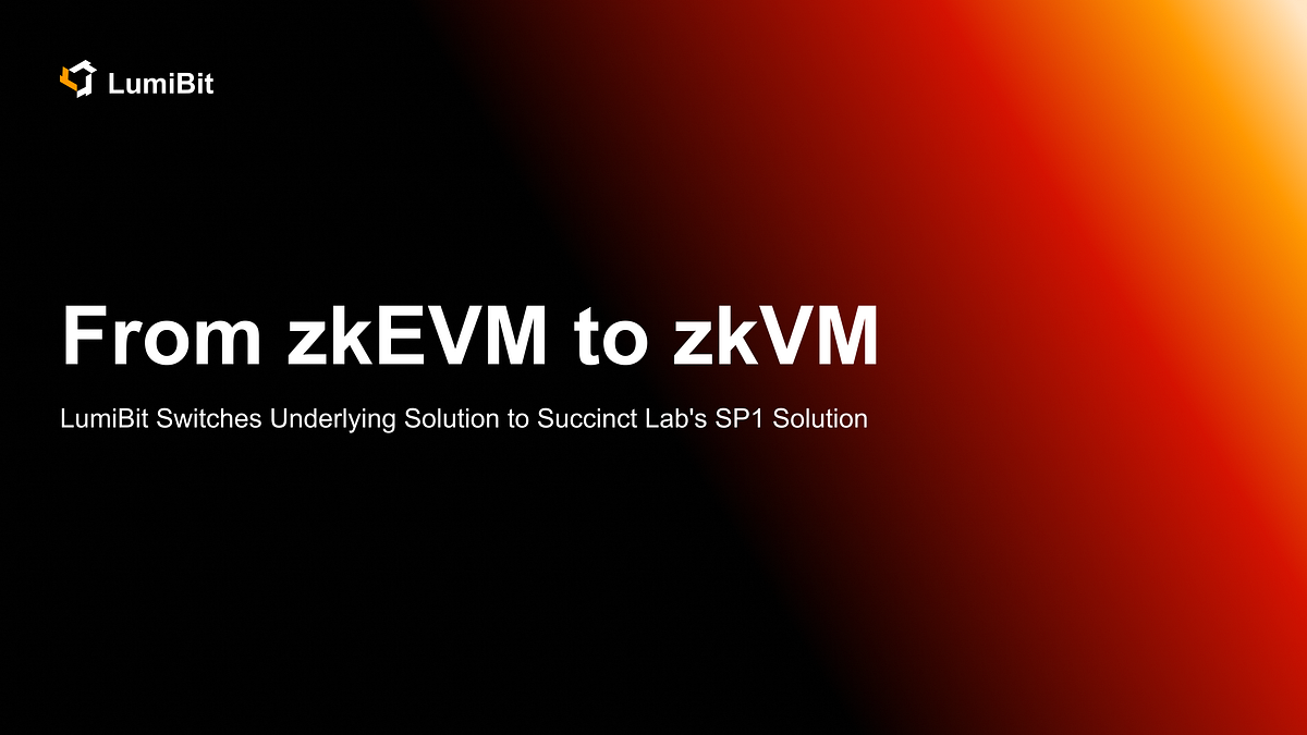From zkEVM to zkVM: Towards the Future of Universal Computation | by LumiBit | Sep, 2024 | Medium