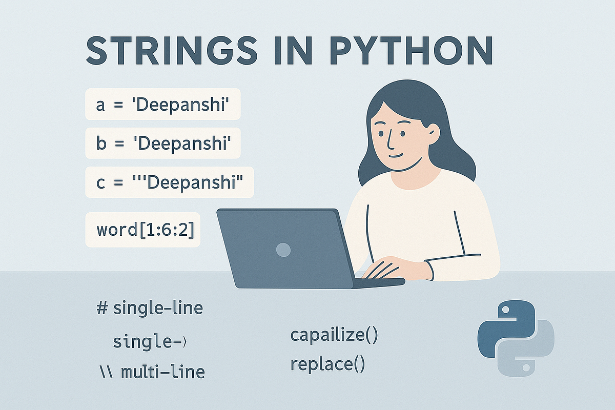 Strings and Comments in Python: Mastering the Basics Deeply | by Deepanshi Katiyar | Medium