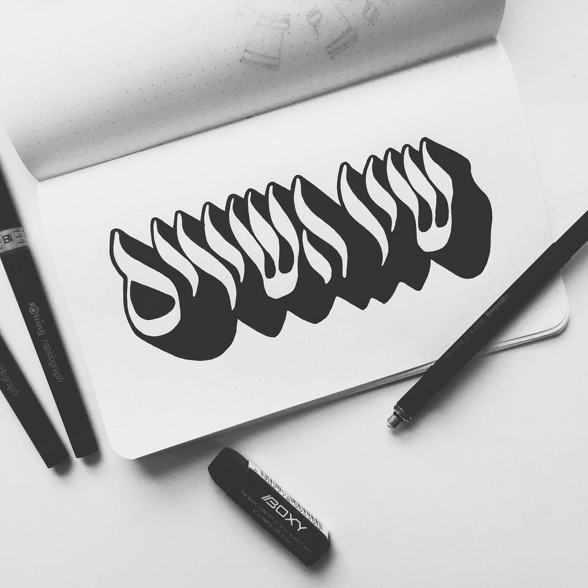 Doodle. Field Notes for a transient creative… | by Enon Avital | Medium